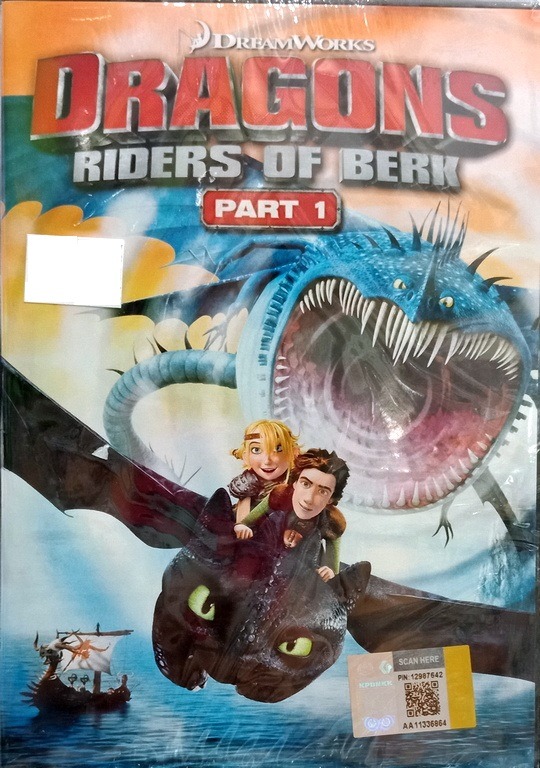 Dragons Riders Of Berk Part 1 DVD, Hobbies & Toys, Music & Media, CDs ...