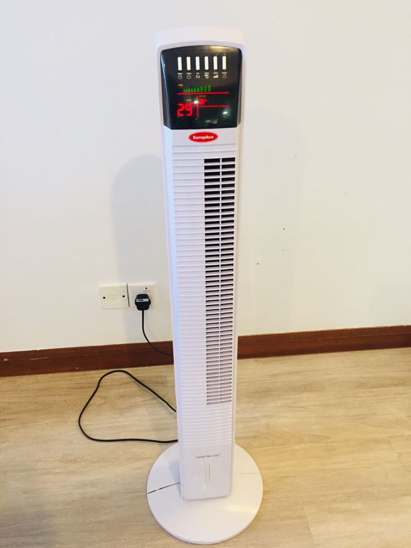 EuropAce Tower Fan, Furniture & Home Living, Lighting & Fans, Fans on ...