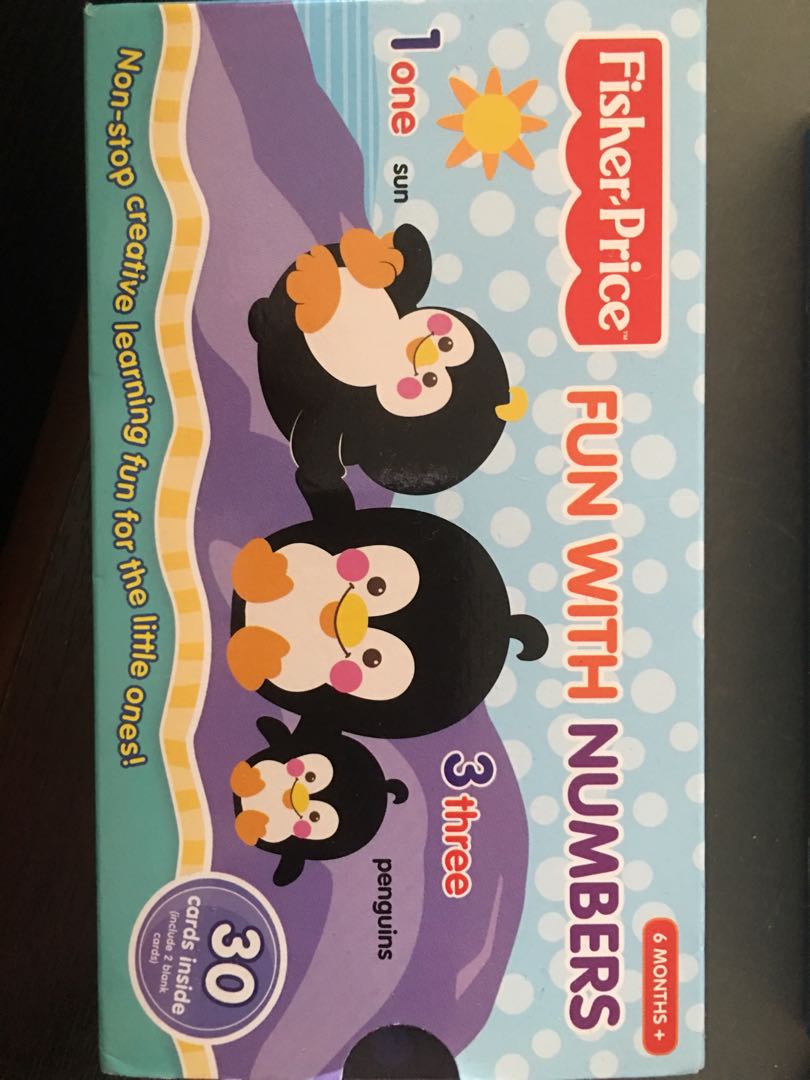 Fisher price numbers flash cards, Hobbies & Toys, Books & Magazines ...