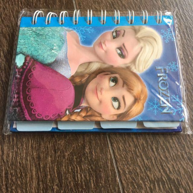 Frozen Note Book Elsa Anna Party Favours, Hobbies & Toys, Stationery ...