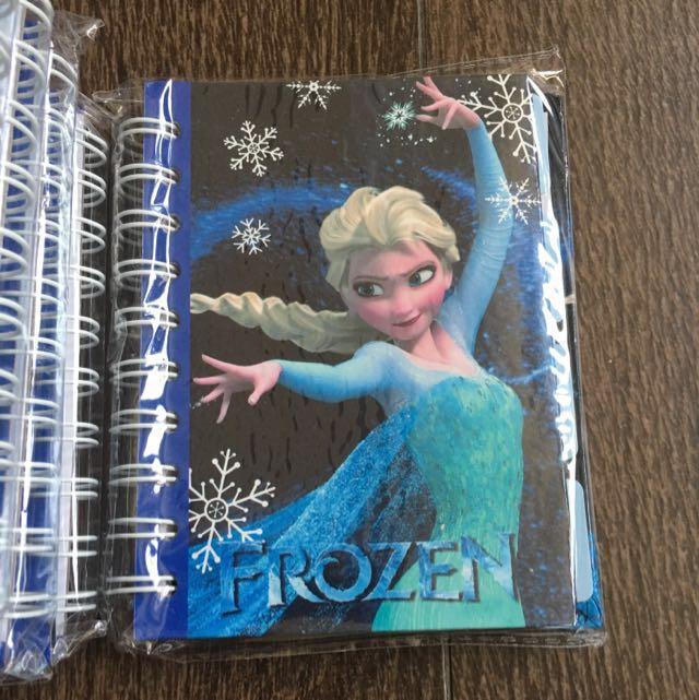 Frozen Note Books Elsa Party Favours , Hobbies & Toys, Books ...