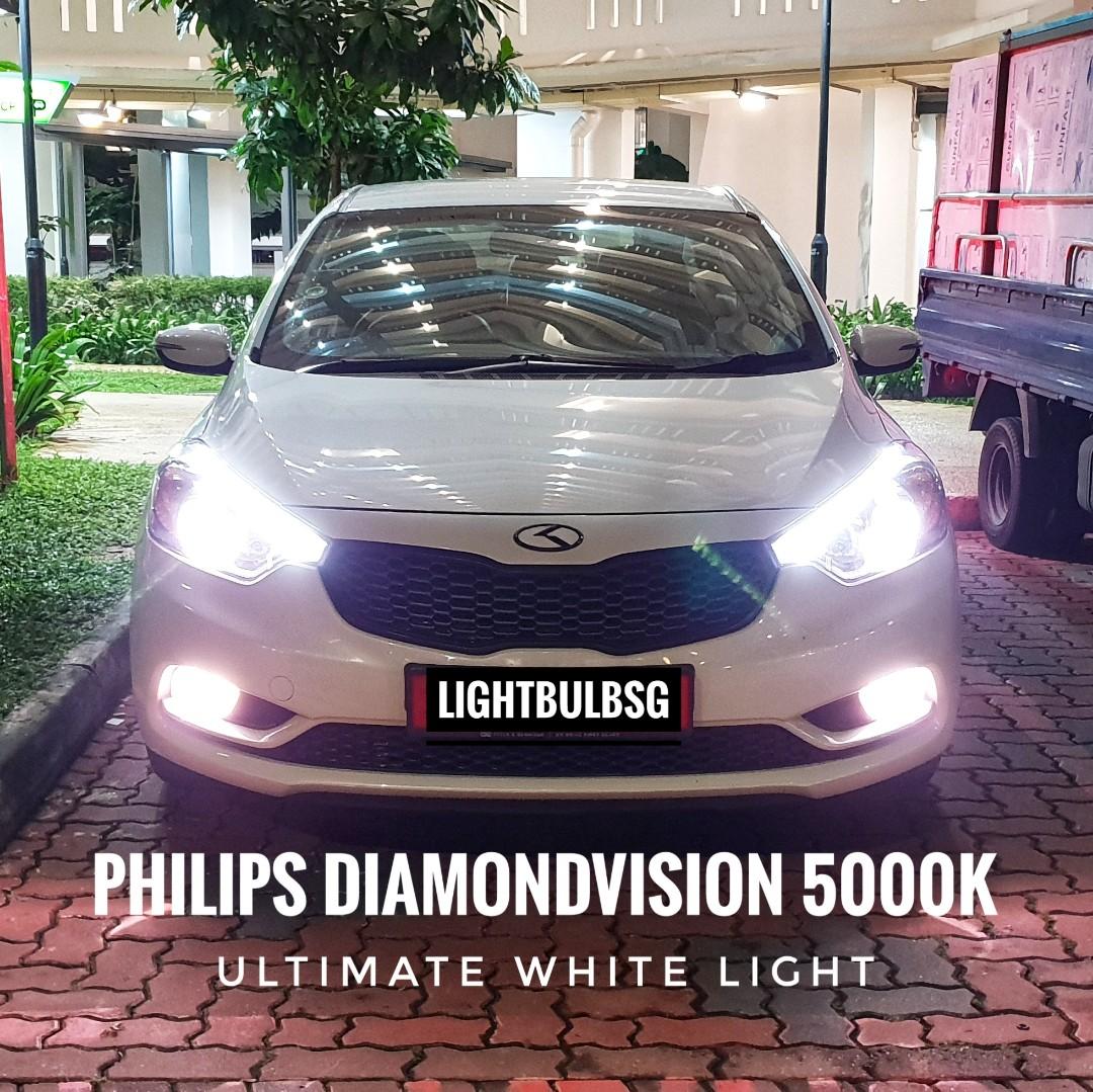 ⭐5000+ reviews. Hyundai Avante 2019/20. HB3 philips diamondvision white ...