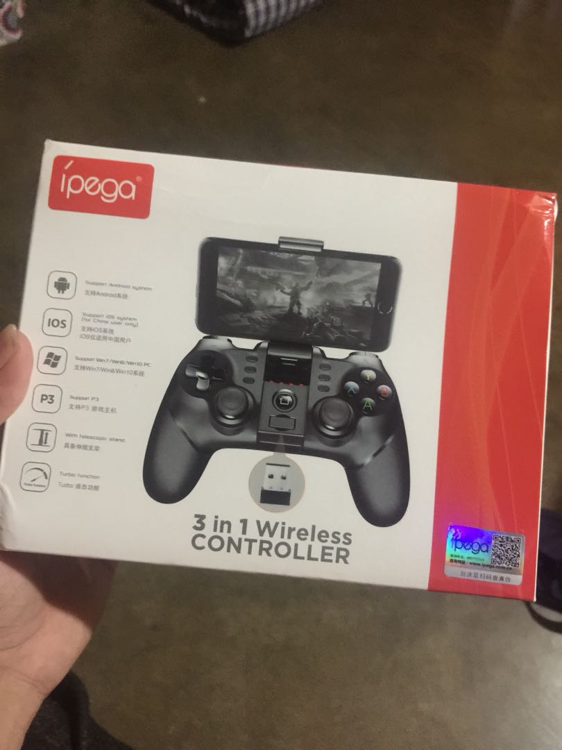 Ipega 3 in 1 wireless controller, Video Gaming, Video Game Consoles ...