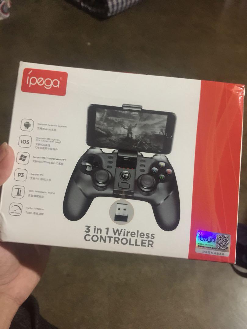 Ipega 3 in 1 wireless controller, Video Gaming, Video Game Consoles ...