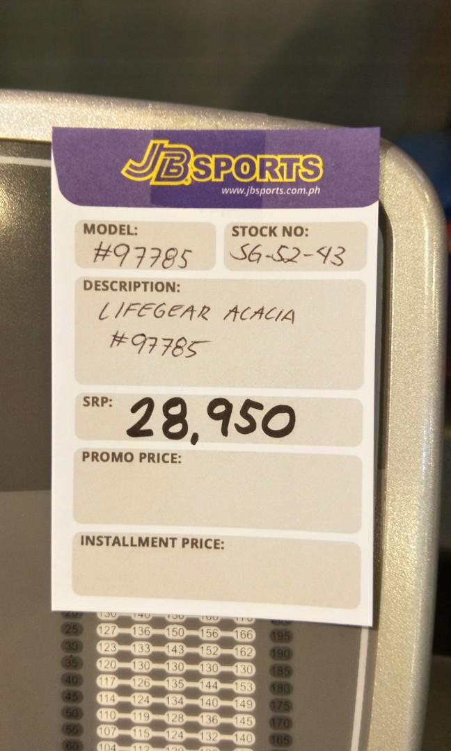 Life Gear 97785 ACTIVE PLUS PROGRAMMABLE MOTORIZED TREADMILL, Sports ...