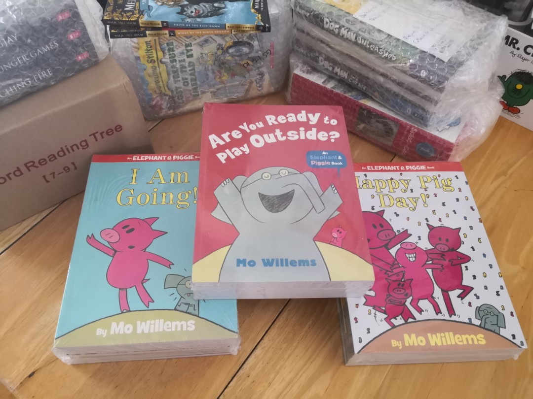 Mo Willems Elephant and Piggie Books, Hobbies & Toys, Books & Magazines ...
