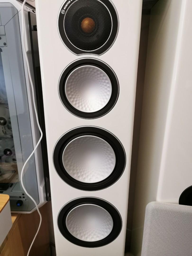 Monitor Audio Silver 8 Speakers (in white color), Audio, Other Audio ...