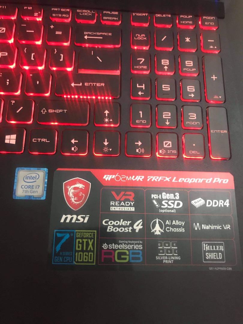 MSI Leopard Pro Gaming Laptop with receipt, Computers & Tech, Laptops ...