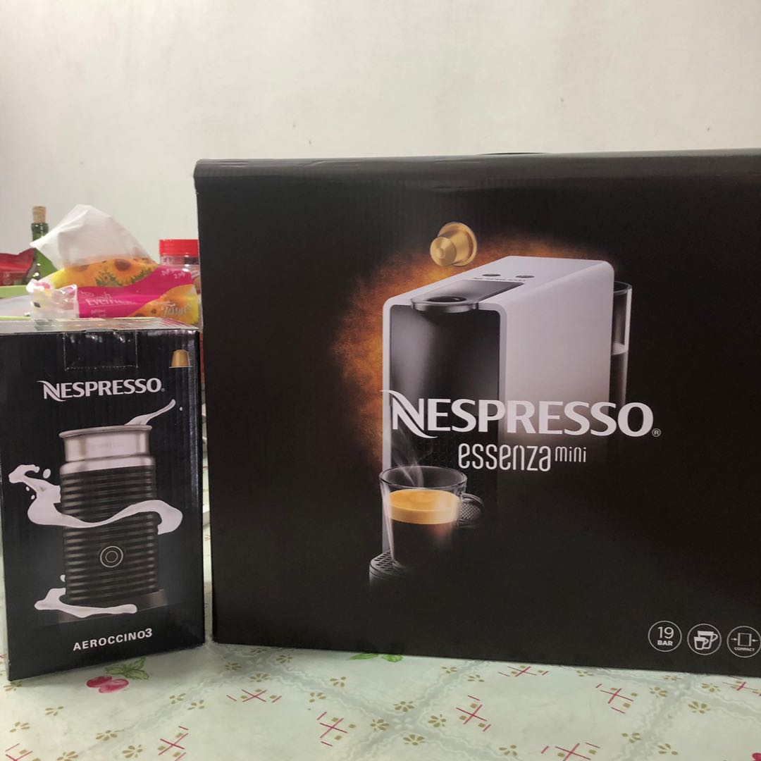 Nespresso Essenza Mini Bundle, TV & Home Appliances, Kitchen Appliances ...