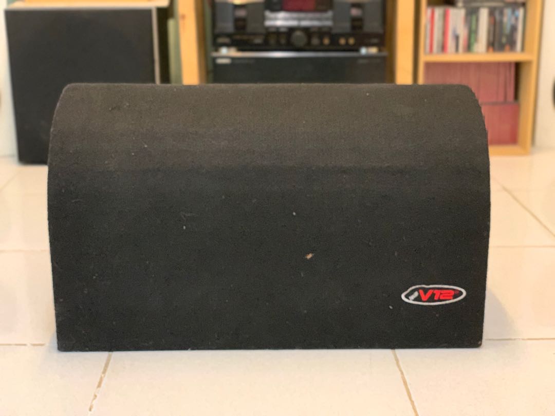 Original V12 powered car subwoofer, Audio, Soundbars, Speakers ...