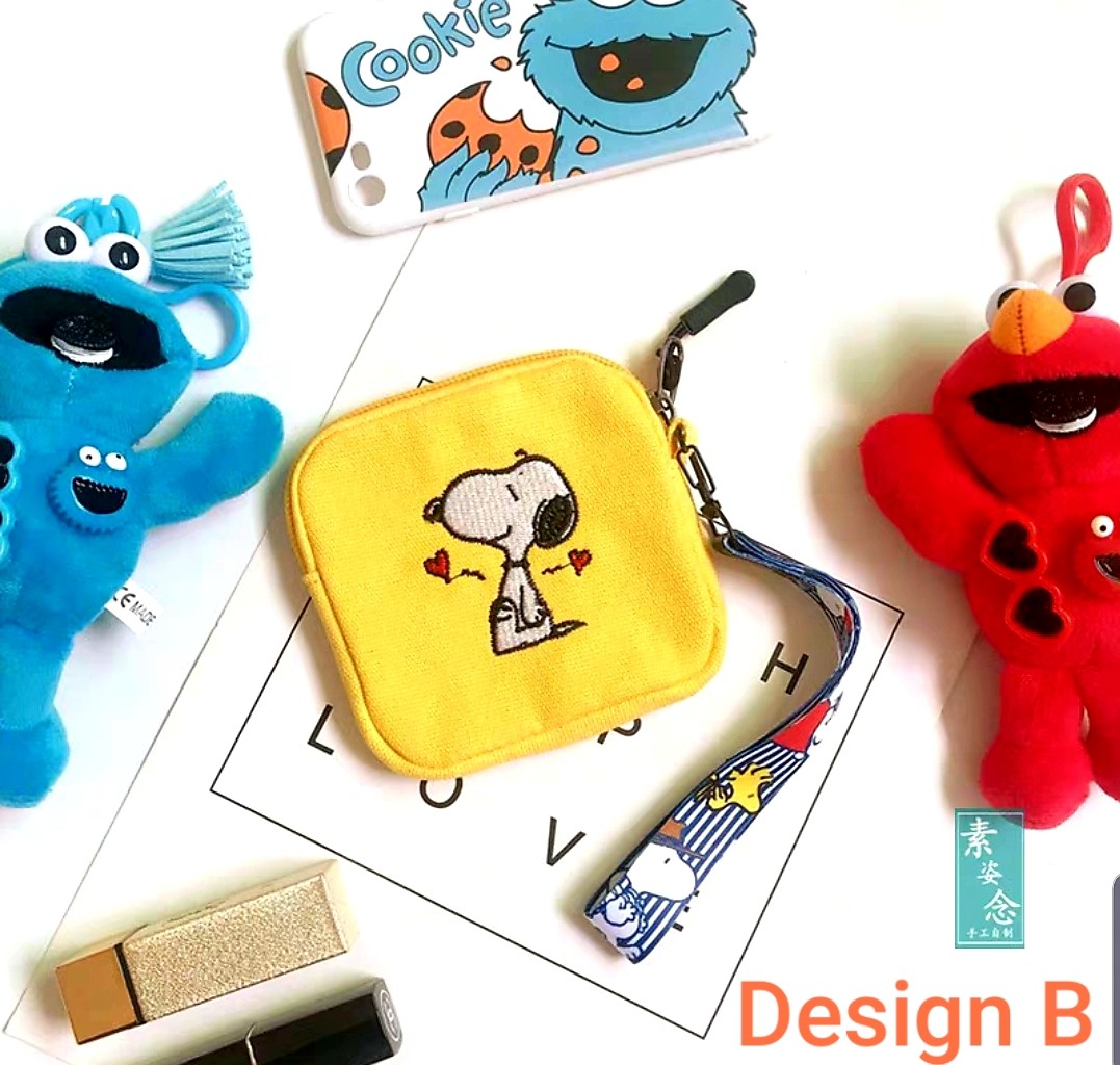 Cartoon Pouch, Women's Fashion, Bags & Wallets, Purses & Pouches on ...