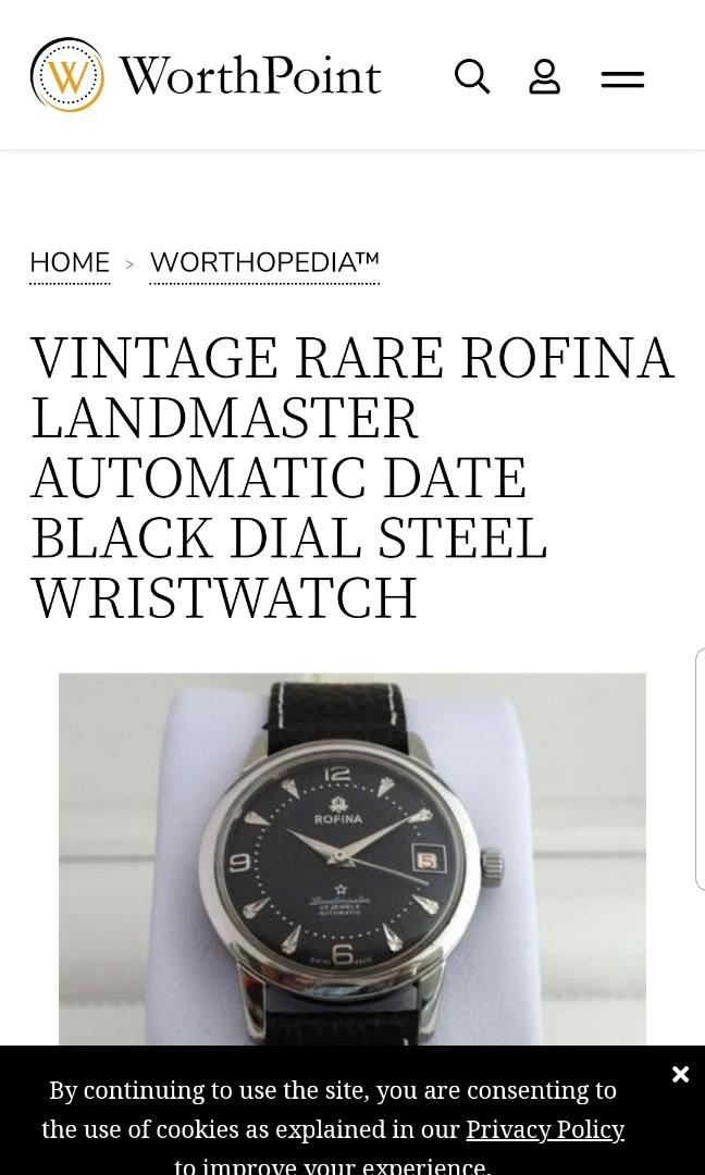 Rofina Automatic with locking crown Japan, Women's Fashion, Muslimah ...