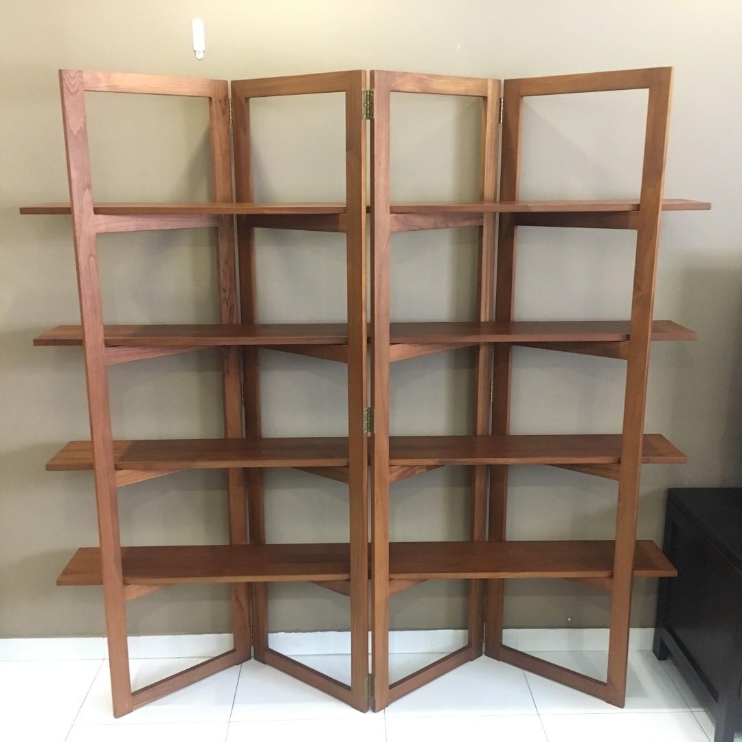 Scanteak display unit, Furniture & Home Living, Furniture, Shelves ...