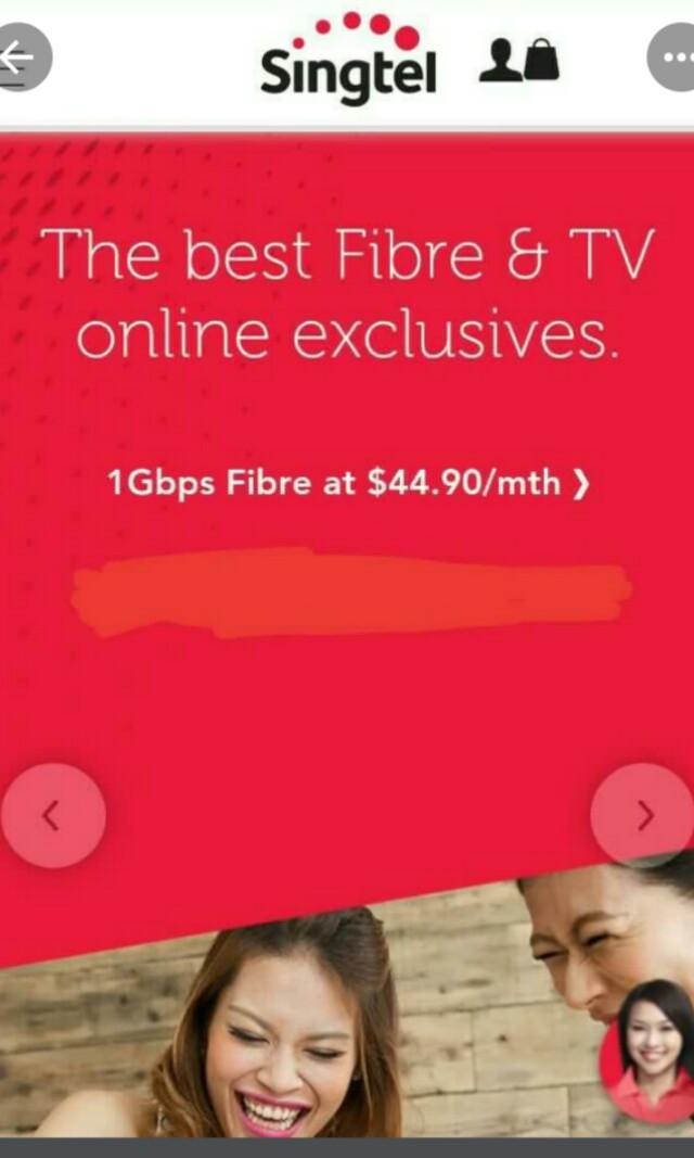 Singtel Fibre Broadband transfer of ownership, Announcements on Carousell