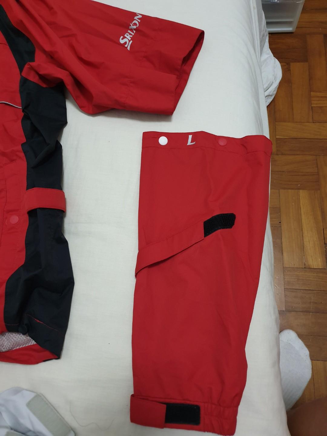 Srixon Golf Rain Wear - Jacket + Pants, Men's Fashion, Coats, Jackets ...