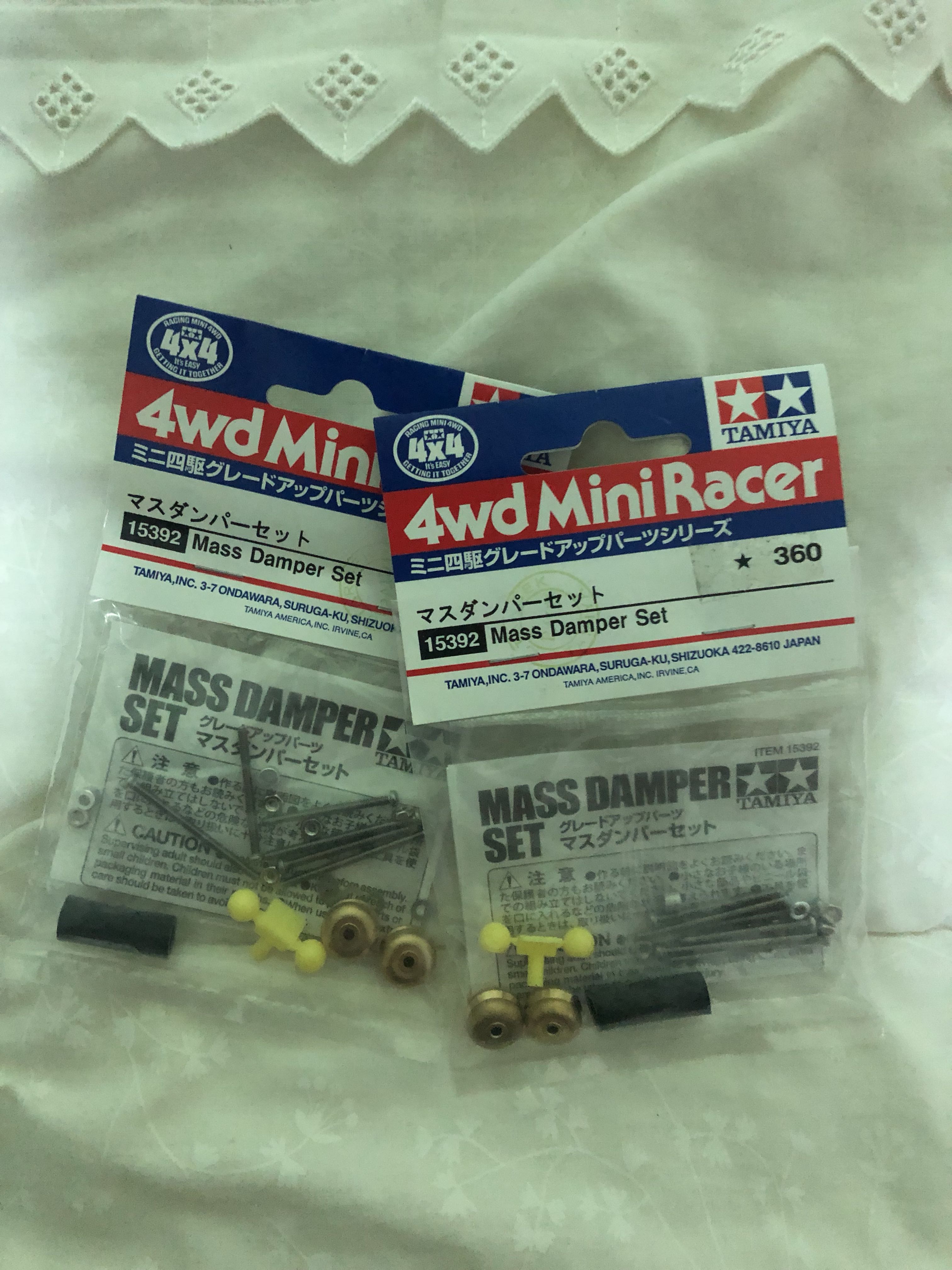 Tamiya Mini 4wd Mass Damper Set, Hobbies & Toys, Toys & Games on Carousell