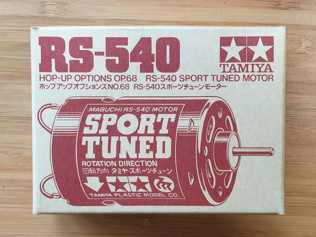 Tamiya Sport Tuned RS-540 Motor with ESC & Switch, Hobbies & Toys, Toys ...