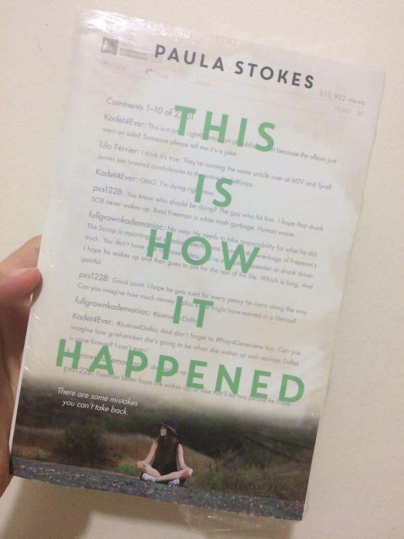 This is How it Happened by Paula Stokes, Hobbies & Toys, Books ...