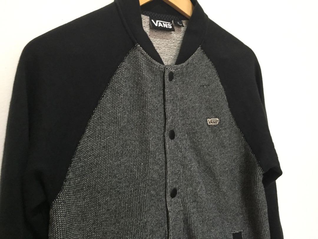 Vans Varsity Jacket, Men's Fashion, Tops & Sets, Hoodies on Carousell