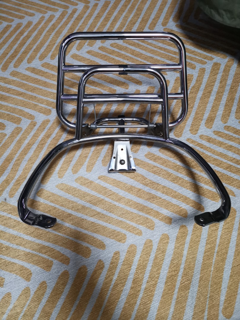 Vespa rear luggage carrier, Motorcycles, Motorcycle Accessories on ...