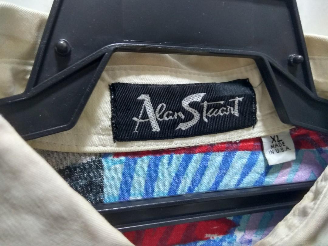 VINTAGE ALAN STUART, Men's Fashion, Tops & Sets, Tshirts & Polo Shirts ...