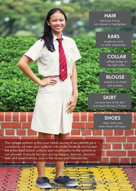 VJC Uniform, Women's Fashion, New Undergarments & Loungewear on Carousell