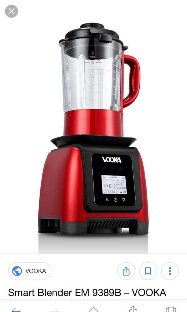 Vooka Blender, TV & Home Appliances, Kitchen Appliances, Juicers ...