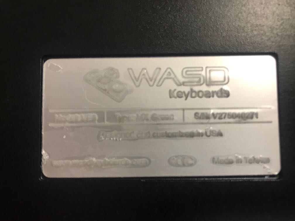 WASD 60% keyboard without key caps, Computers & Tech, Parts ...