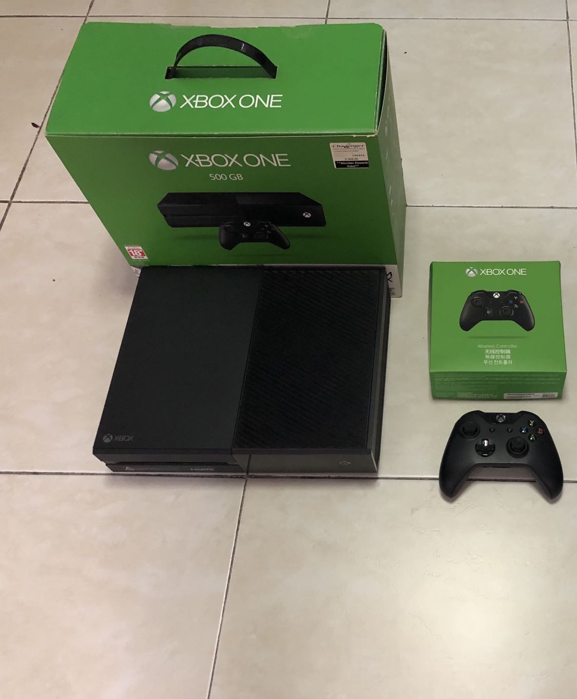 XBOX ONE 500GB Set, Video Gaming, Video Game Consoles, Xbox on Carousell
