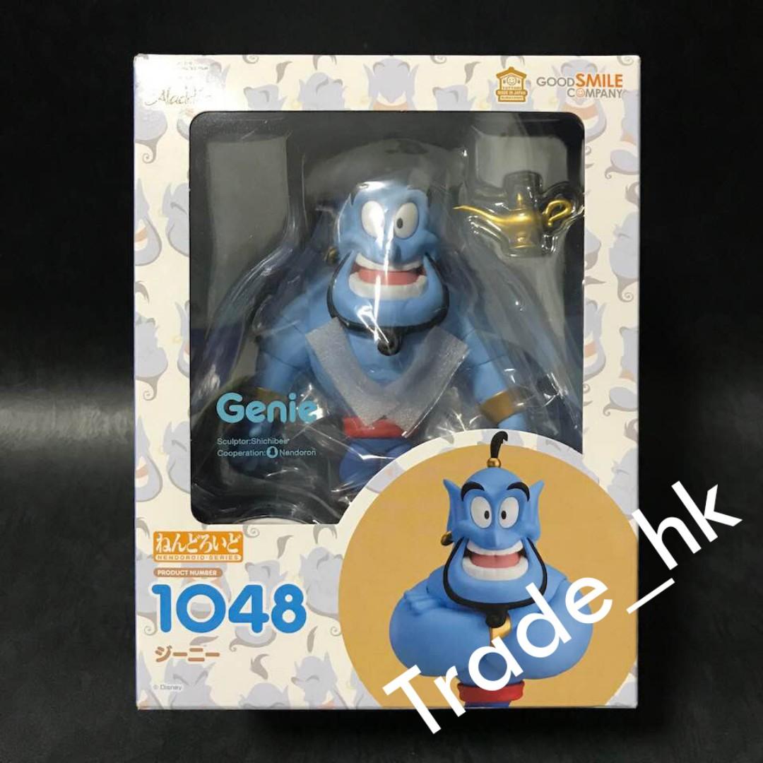 19年7月新貨！全新未開封 日版 No.1048 黏土人 Goodsmile Nendoroid 燈神精靈 Genie 阿拉丁 Aladdin ...