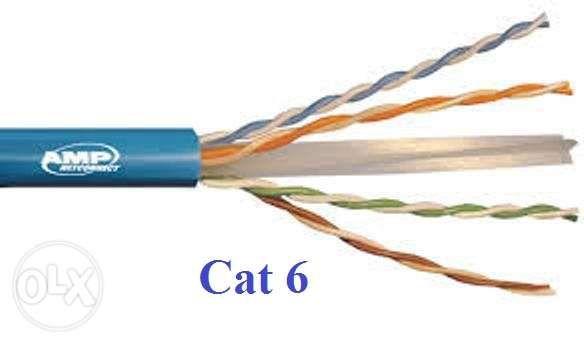 Amp Tyco UTP Cable Cat6, Computers & Tech, Parts & Accessories, Cables ...