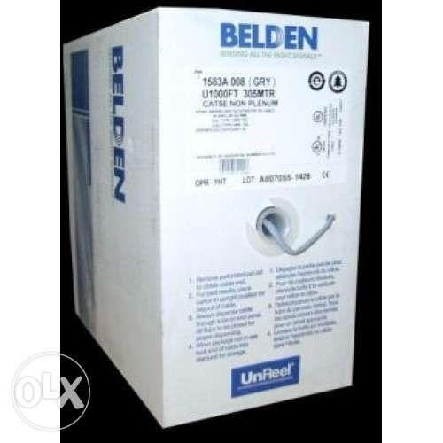 Belden Cat5e and Cat6 UTP Cable Authentic, Computers & Tech, Parts ...