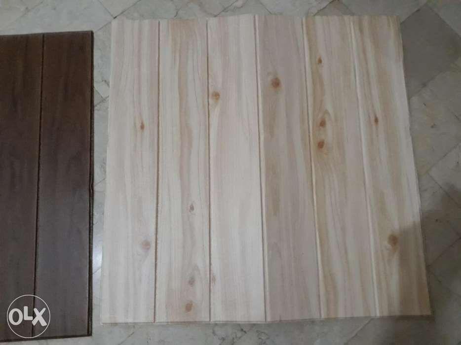 3D PE Foam wood marble and bricks design wallpaper, Furniture & Home ...