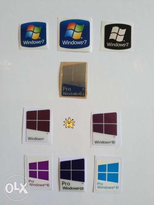 Badge stickers for intel windows amd nvidia, Computers & Tech, Laptops ...
