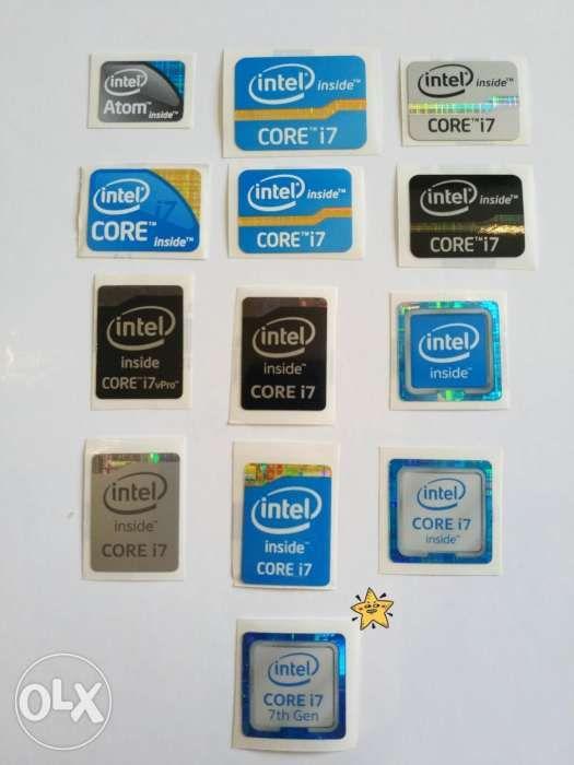 Badge stickers for intel windows amd nvidia, Computers & Tech, Laptops ...