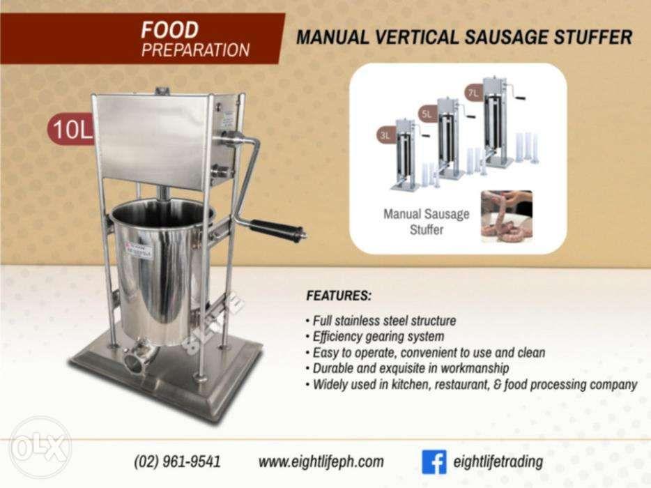 Vertical Sausage Stuffer Longanisa Filler Sausage Machine 3L 5L 7L 10L ...