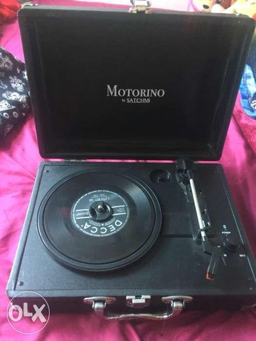 Satchmi Motorino MK Portable Turntable, Mobile Phones & Gadgets, Mobile ...