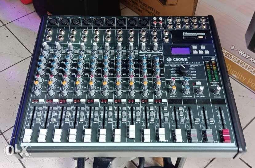 Crown Professional Audio Mixer Active and Passive, Photography ...