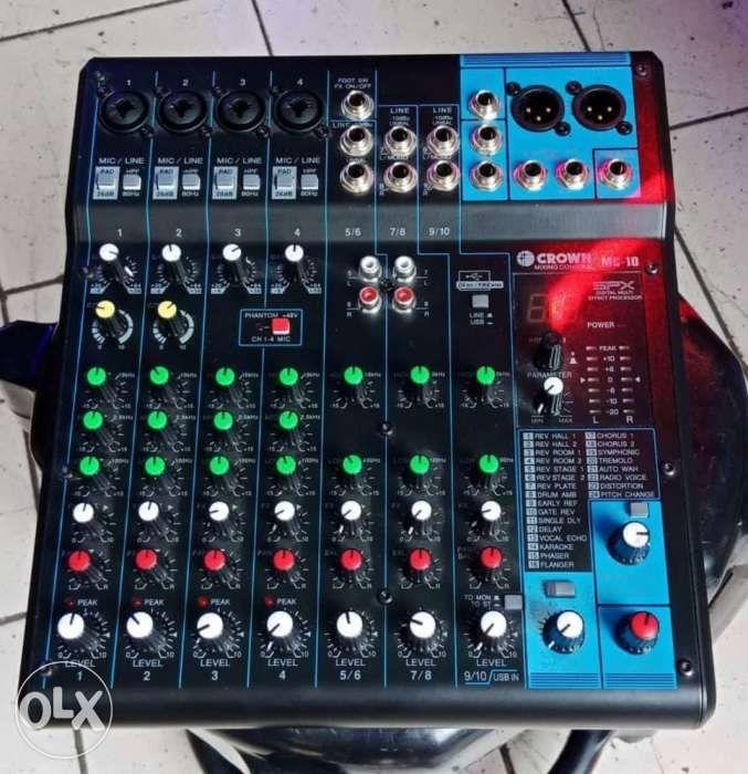 Crown Professional Audio Mixer Active and Passive, Photography ...