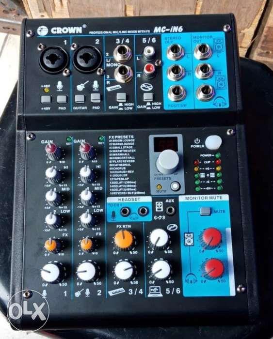 Crown Professional Audio Mixer Active and Passive, Photography ...