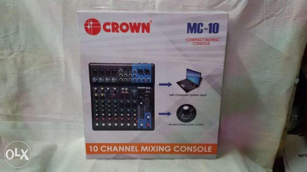 CROWN Compact Mixing Console MC10 on Carousell