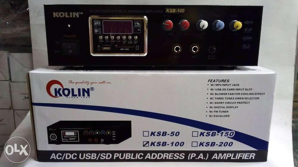 Kolin KSB100 Public Address PA Amplifier, Audio, Soundbars, Speakers ...