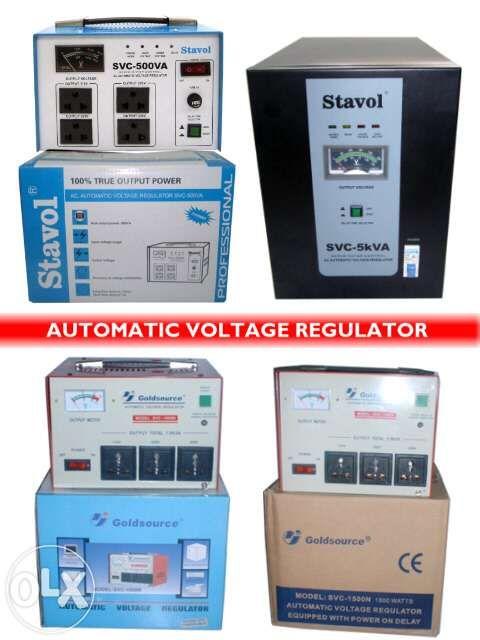 Servo Type AVR with Time Delay Gold Source Samwon Stavol, Audio, Other ...