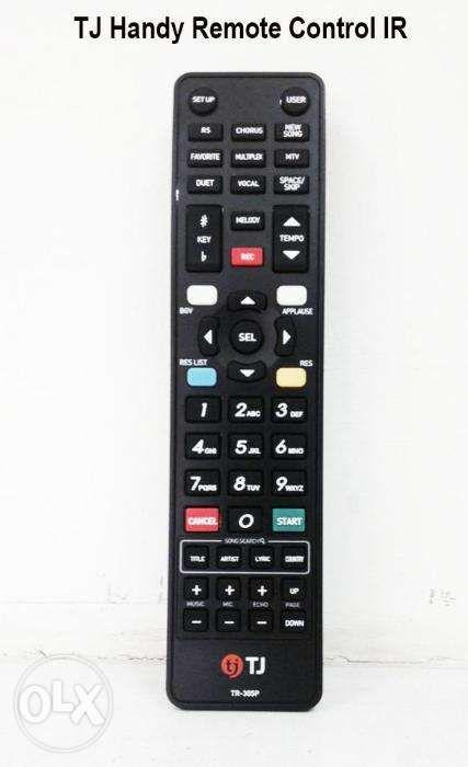 TJ Media Keyboard Remote Control and TJ Media Karaoke Keypad, Audio ...