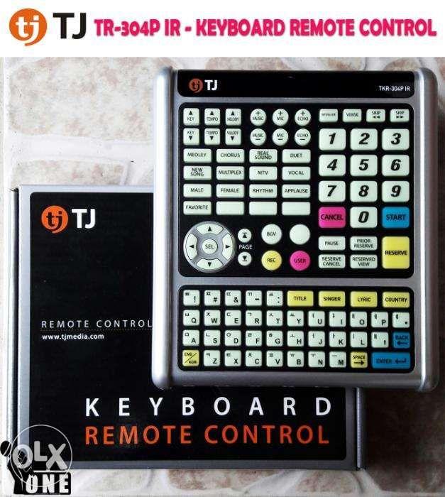 TJ Media Keyboard Remote Control and TJ Media Karaoke Keypad, Audio ...