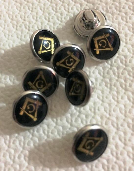 Masonic Buttons 6 pcs per set, Hobbies & Toys, Travel, Travel ...