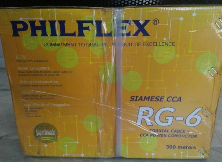 RG6 RG59 Siamese Coaxial Cable, Audio, Other Audio Equipment on Carousell