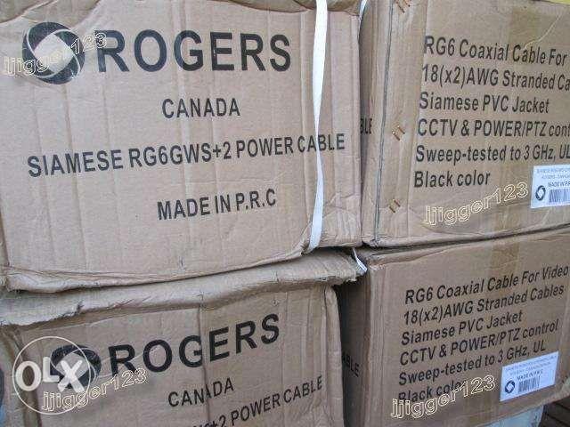 RG6 RG59 Siamese Coaxial Cable, Audio, Other Audio Equipment on Carousell