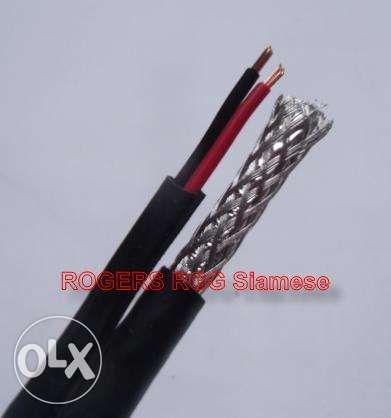RG6 RG59 Siamese Coaxial Cable, Audio, Other Audio Equipment on Carousell