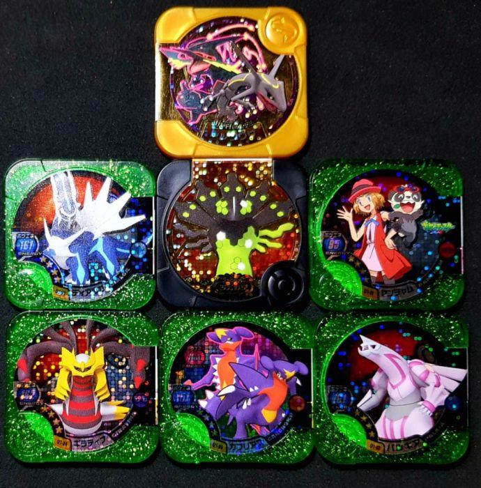Pokemon Tretta Ultimate Rayquaza Complete Free Tretta Case, Babies ...